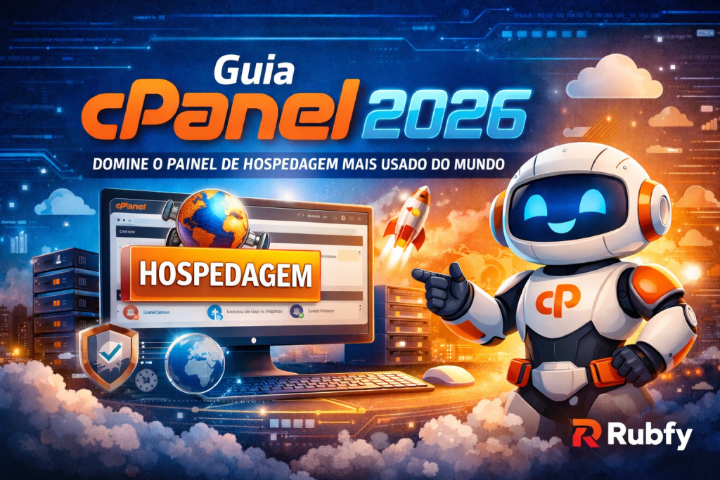 Guia cPanel 2026: Como usar o painel de hospedagem Rubfy